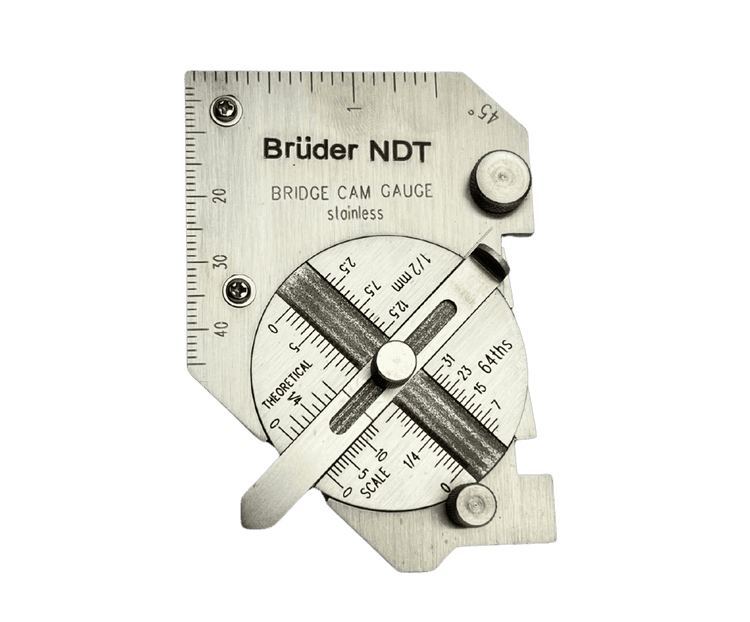 Medidor Pocket Bridge Cam para Soldadura - Brüder NDT